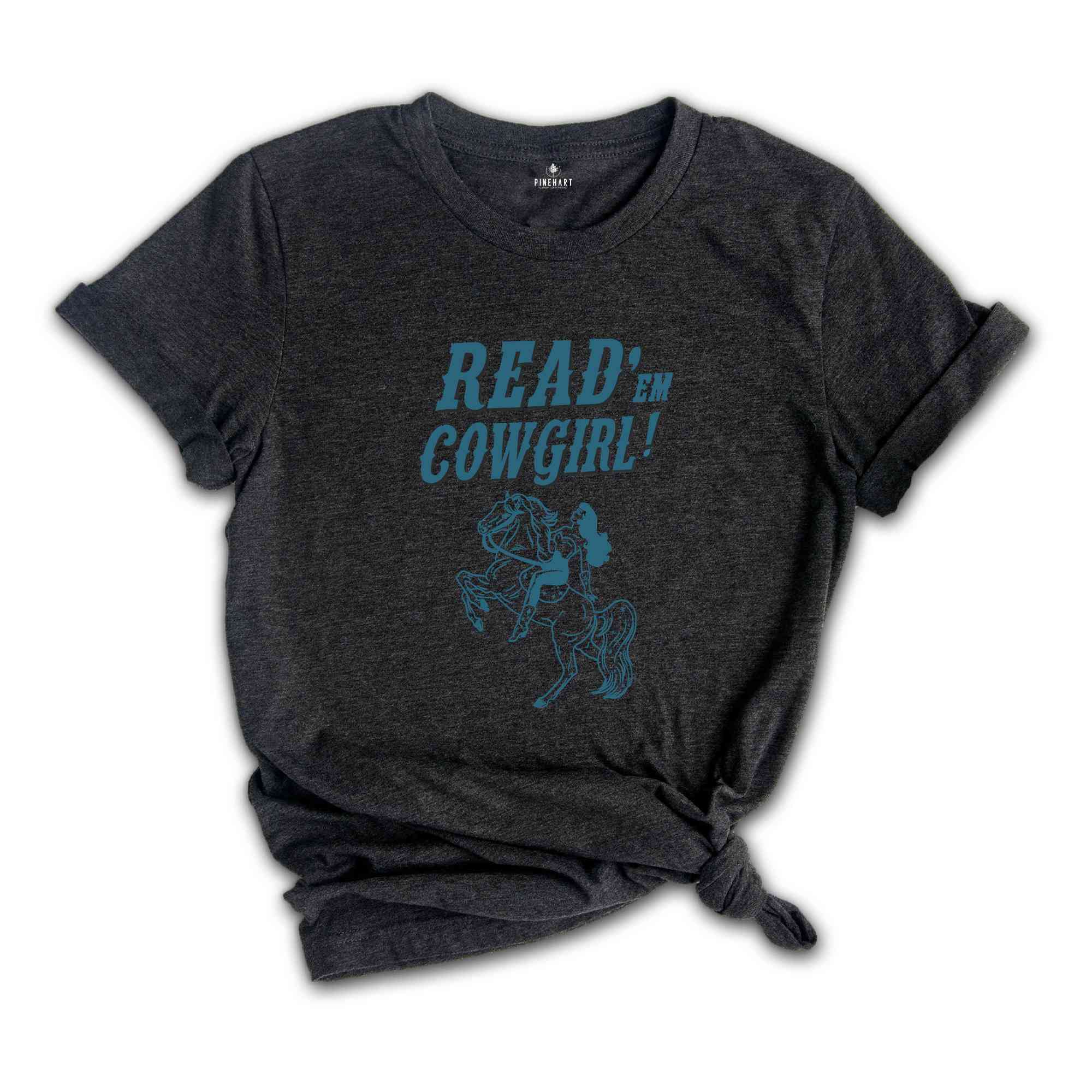 Bookish Cowgirl Shirt, Cowboy Romance Reader Shirt, Readers Club Shirt ...