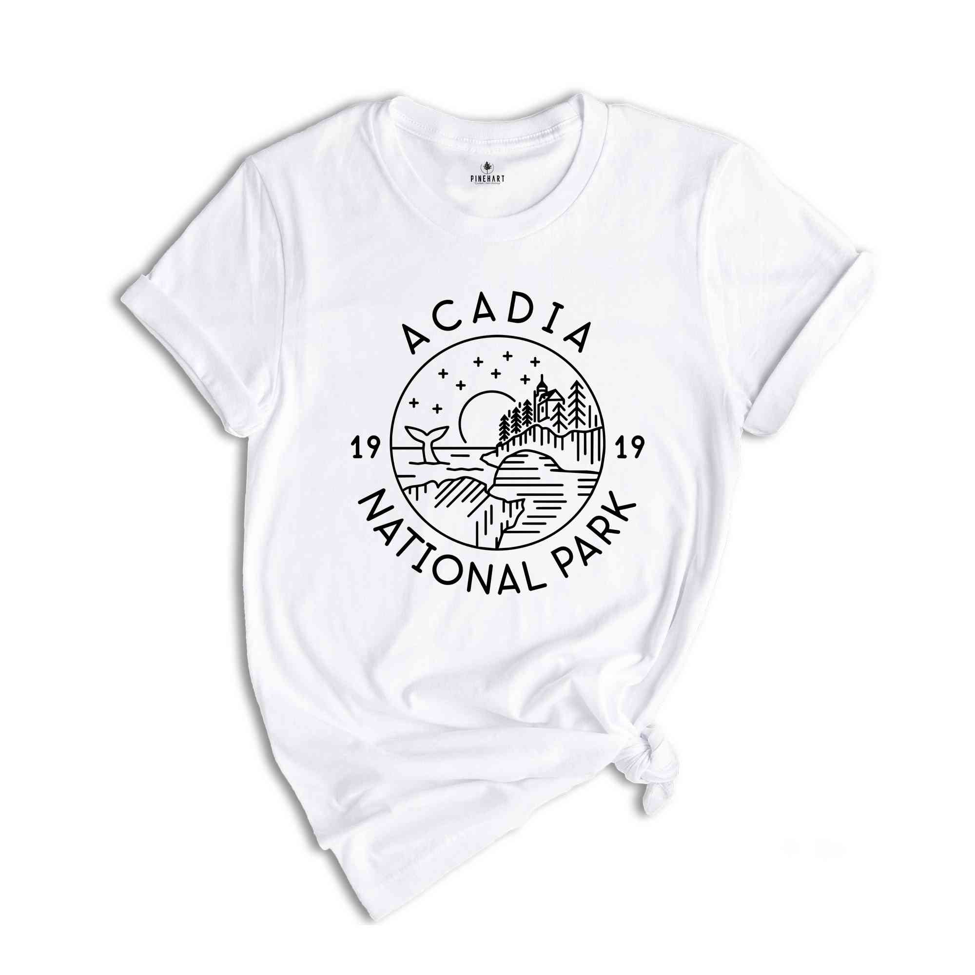 Acadia National Park Shirt, Acadia Park Shirt, Acadia Maine Shirt ...