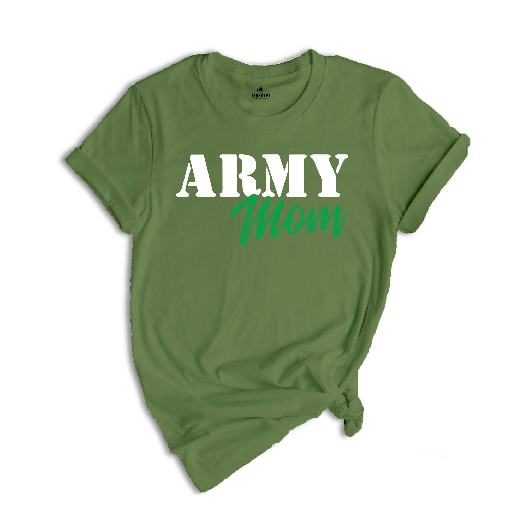 Army Mom Shirt, Cute Veteran Mom Tee, Gift For Army Mom, Proud Army Mom ...