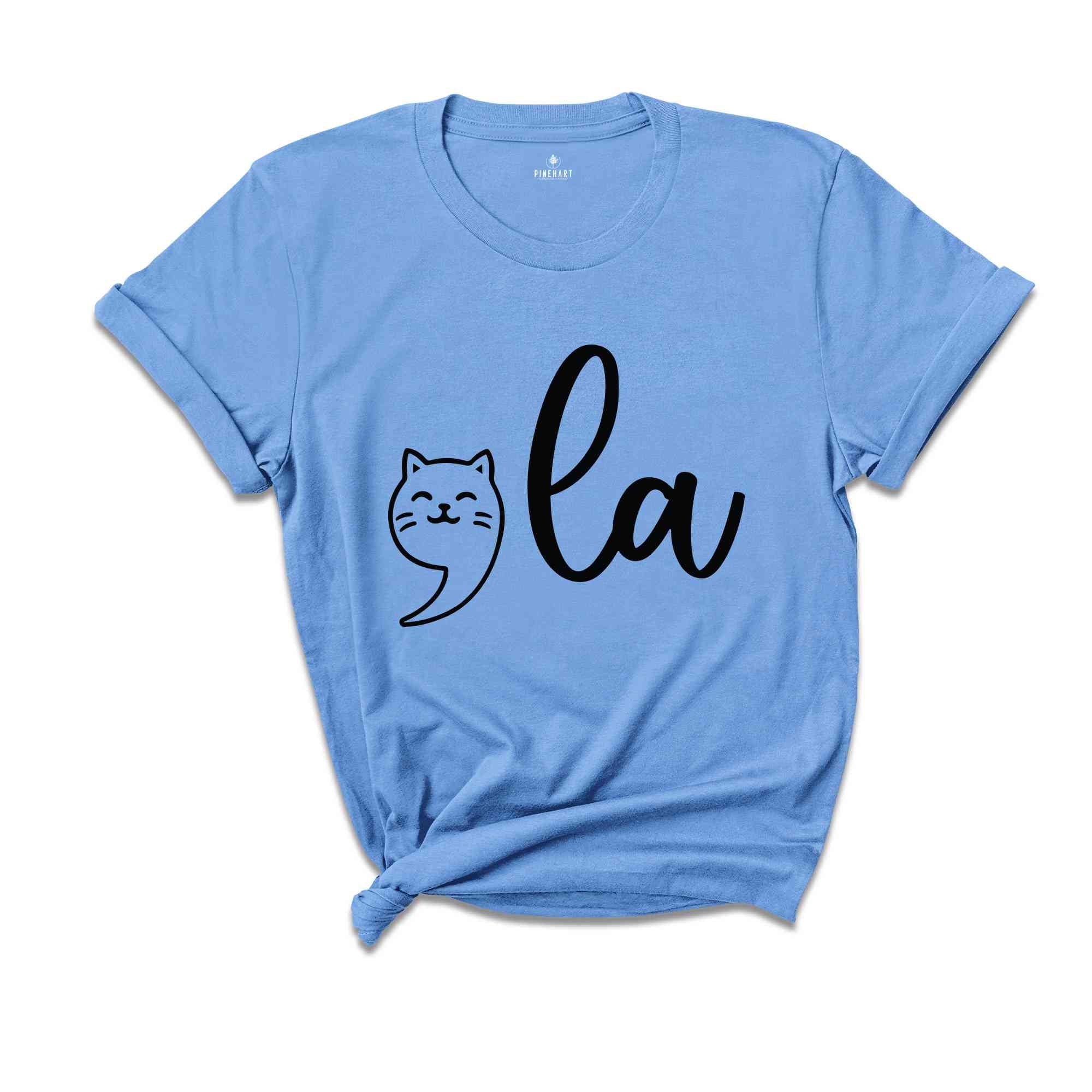 Cat Comma La Kamala Harris T-Shirt, Kamala For President 2024 Shirt ...