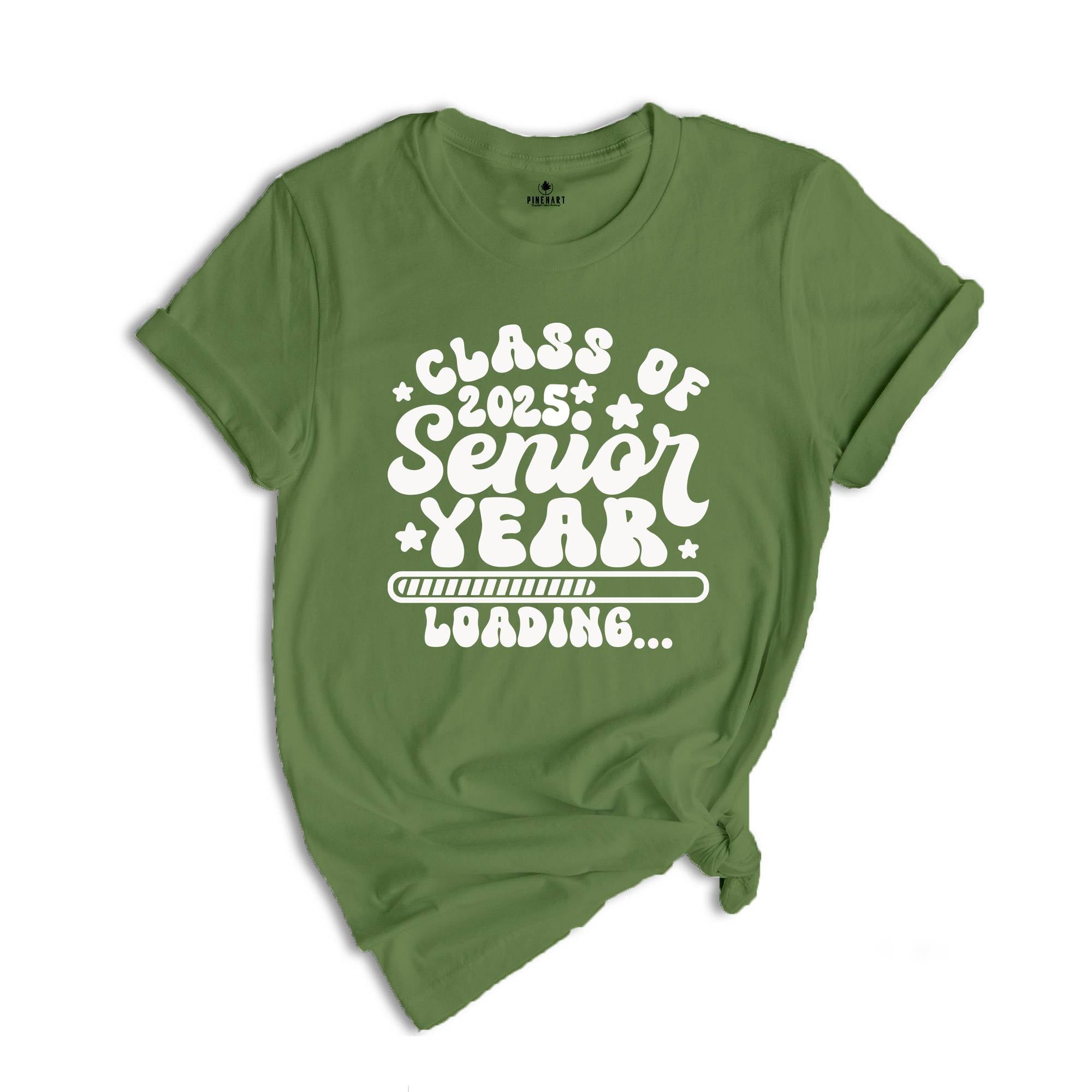 Class Of 2025 Senior Year Loading Shirt, Senior 2025 T-Shirt, Graduate ...