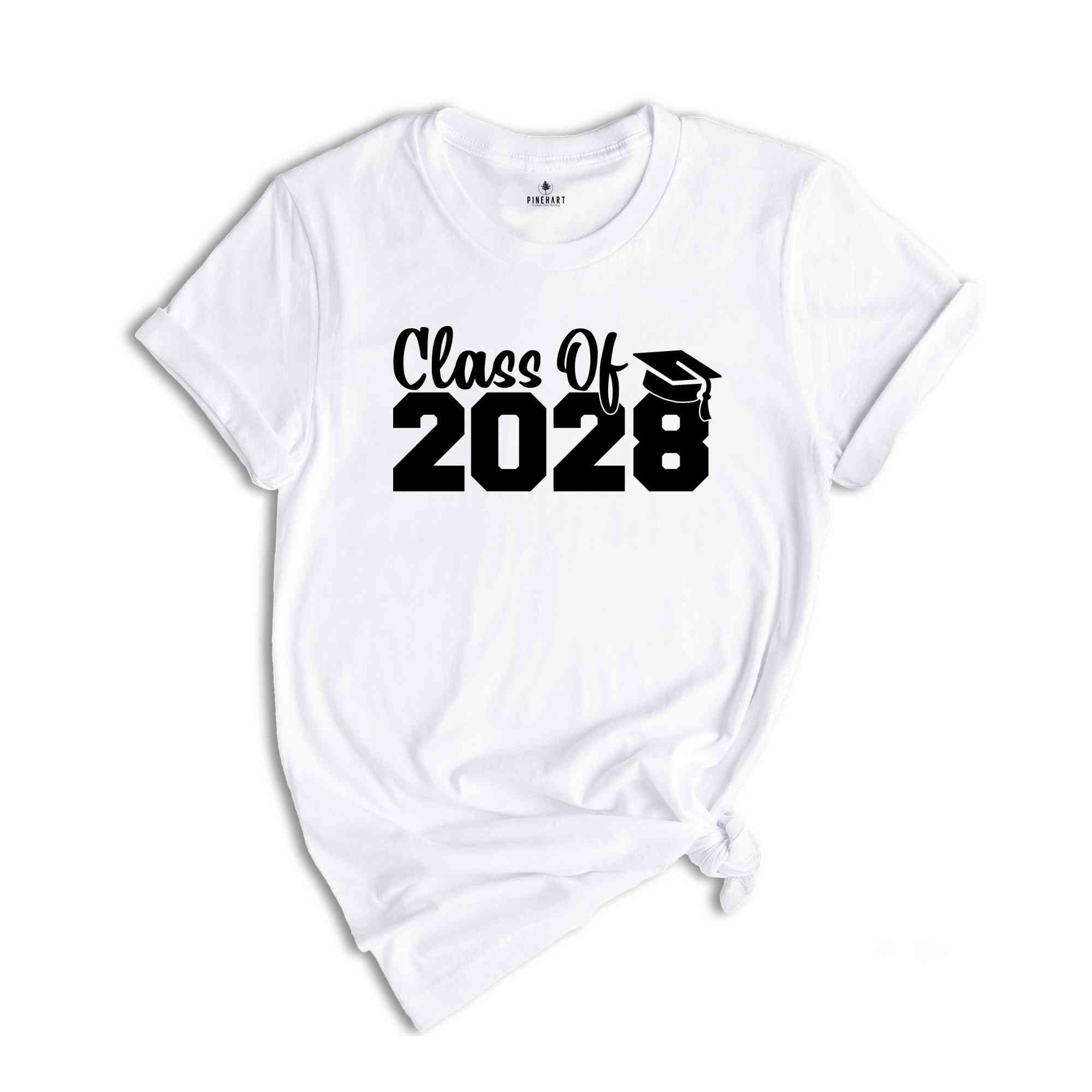 Class of 2028 Shirt, Growing Up Shirt, School Shirt, Graduation Gift ...