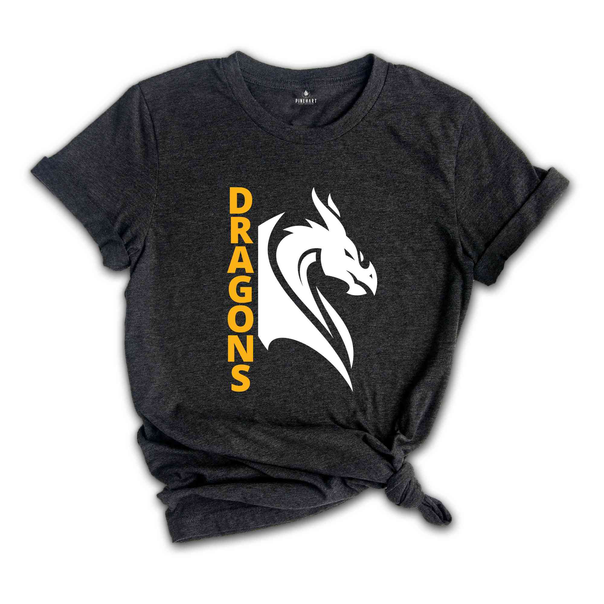 Dragons Shirt, Dragon Shirt, Custom School Name Shirt, Sports Team ...