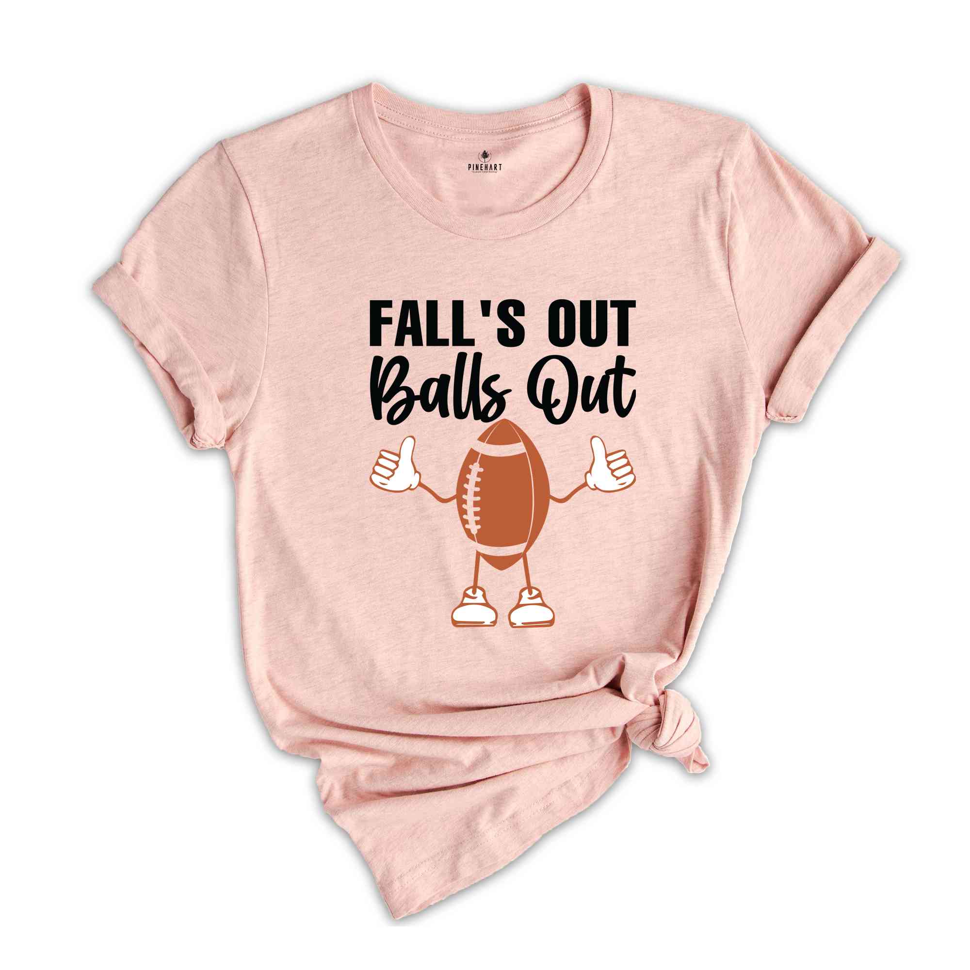 Fall's Out Balls Out Shirt, Football Shirt, Fall Football Shirt ...