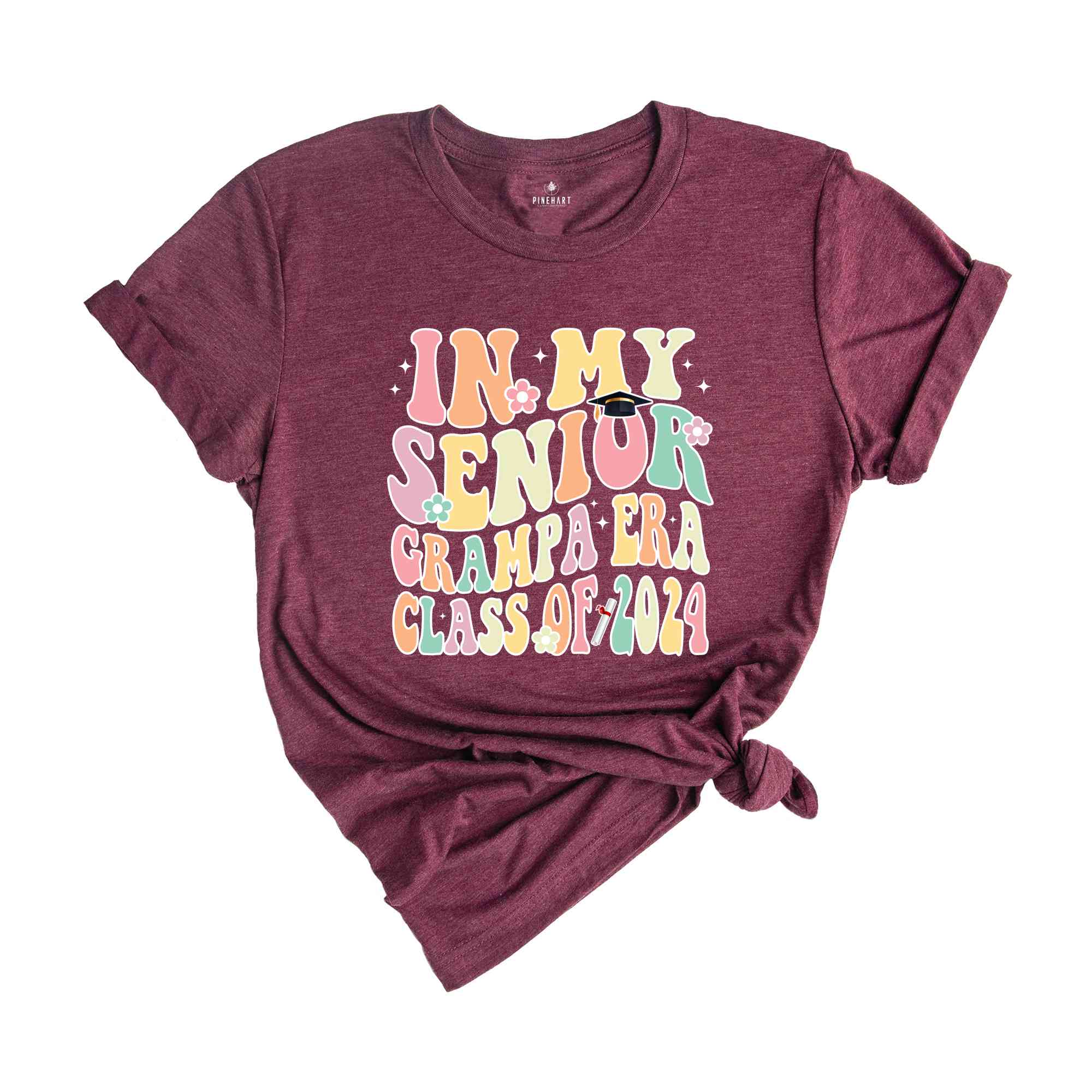 In My Senior Grampa Era Class Of 2024 Shirt, Senior 2024 Shirt, In My ...
