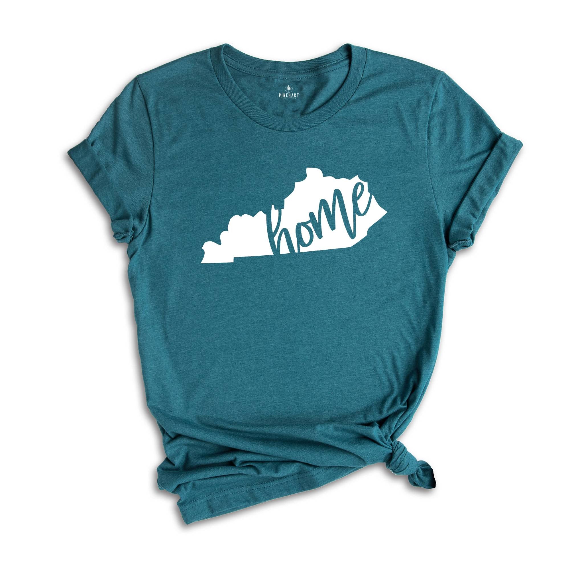 Kentucky State Shirts, Kentucky State Map Shirt, Kentucky Travel Gifts ...