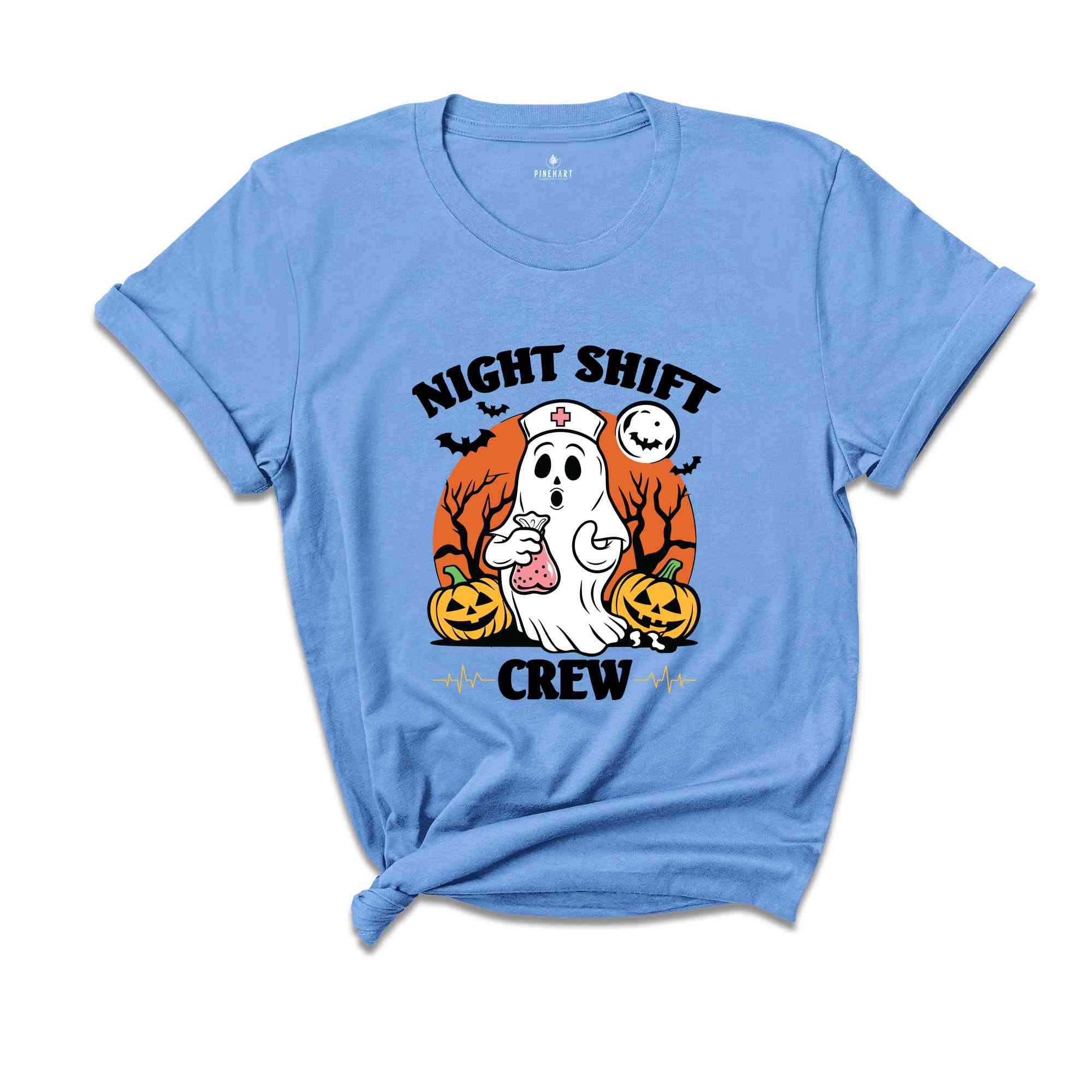 Night Shift Crew Shirt, Halloween Nurse T-Shirt, Boo Boo Crew Shirt ...