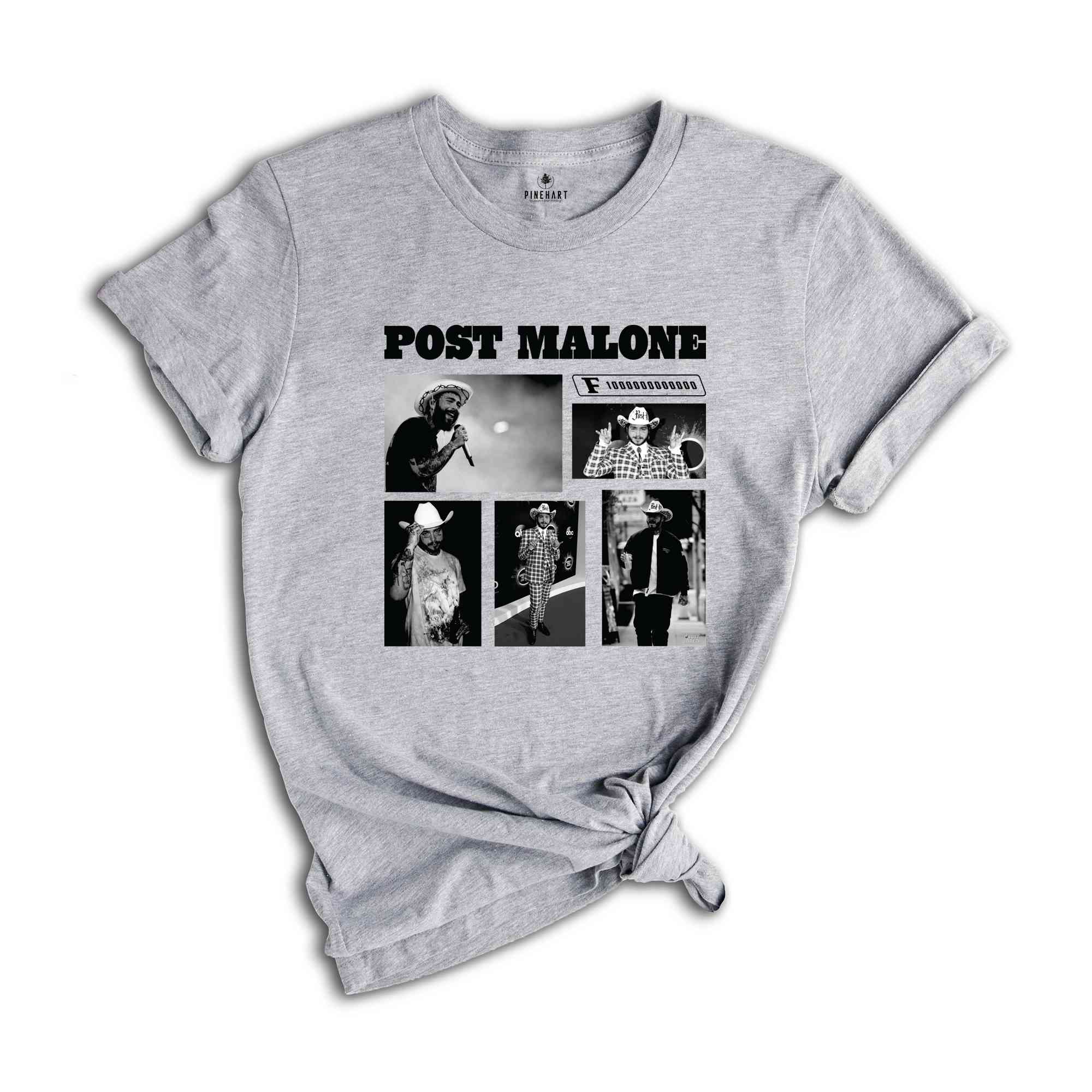 Post Malone Shirt, Posty Tour 2024 Shirt, Malone Rap Music Shirt, Post ...