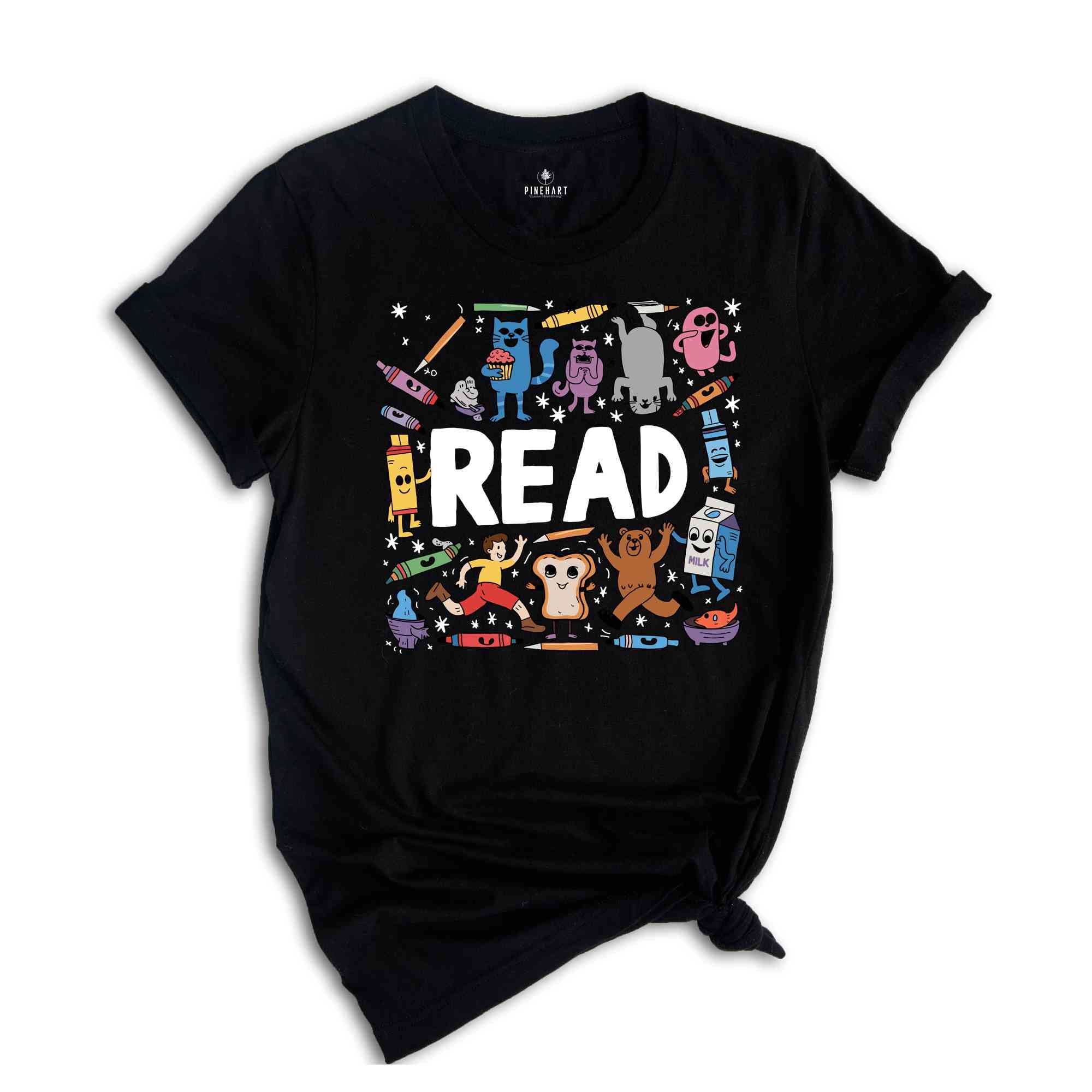 Read Shirt, Read Children's Books Teacher Shirt, Teacher Life Shirt ...