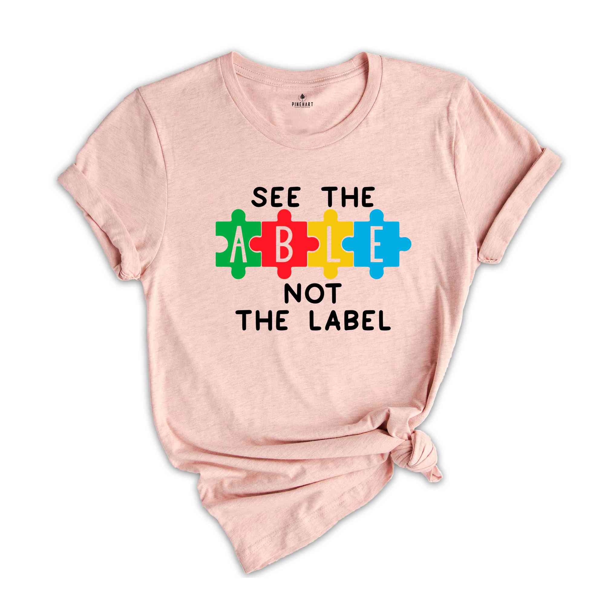 See The Able Not Label Shirt, Autism T-Shirt, Neurodiversity T-shirt ...