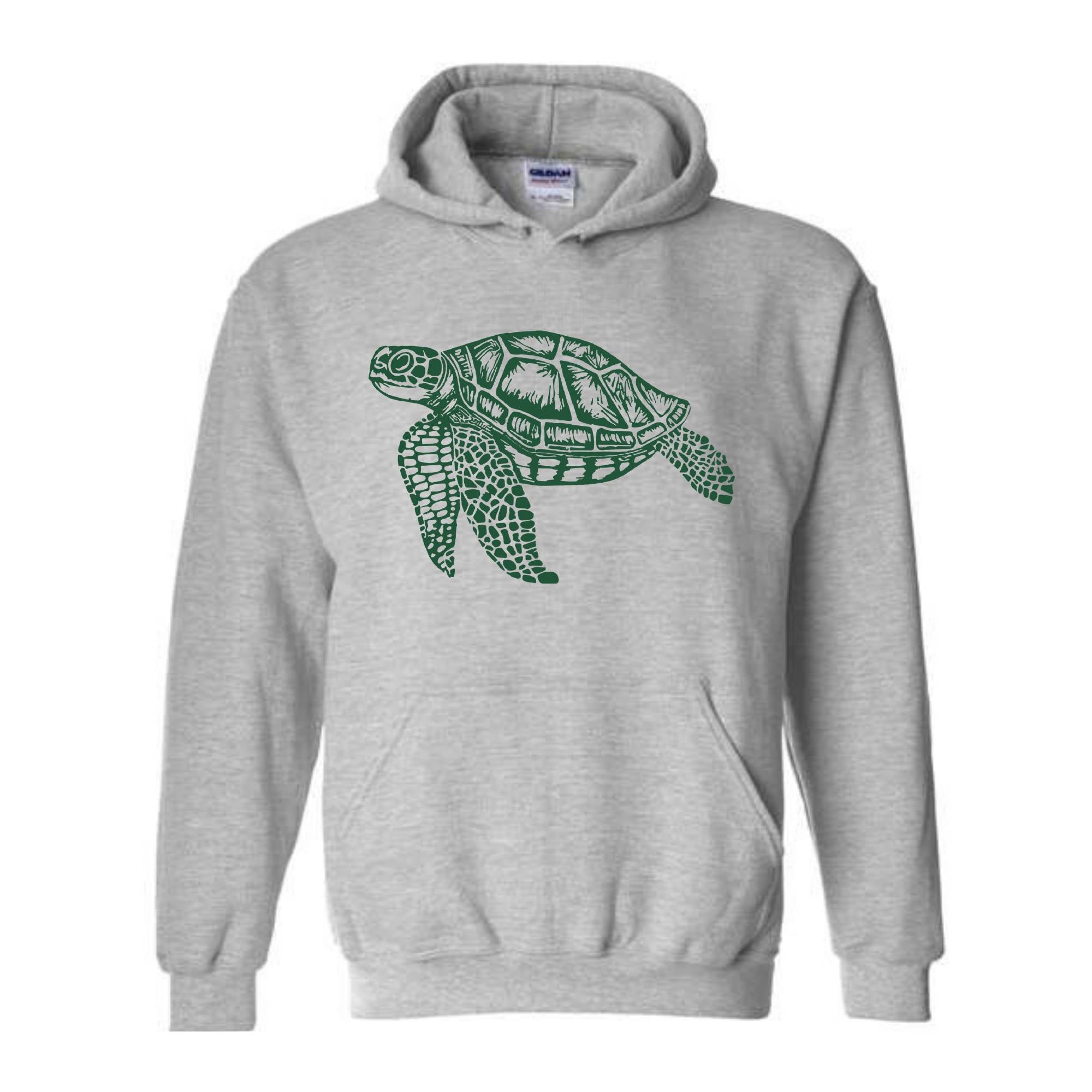 Turtle Hoodie, Sea Turtle Hoodie, Marine Life Hoodie, Wildlife Hoodie ...