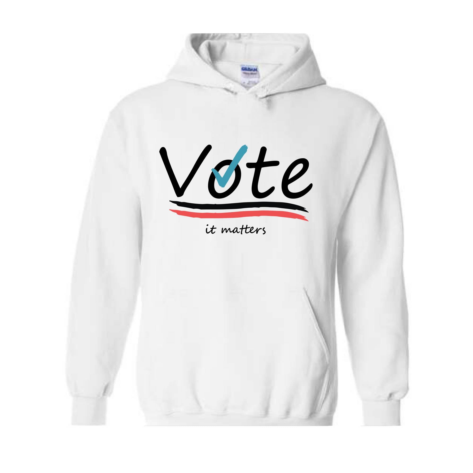 Vote It Matters Sweatshirt, Democrat Sweater, Liberal Sweatshirt ...