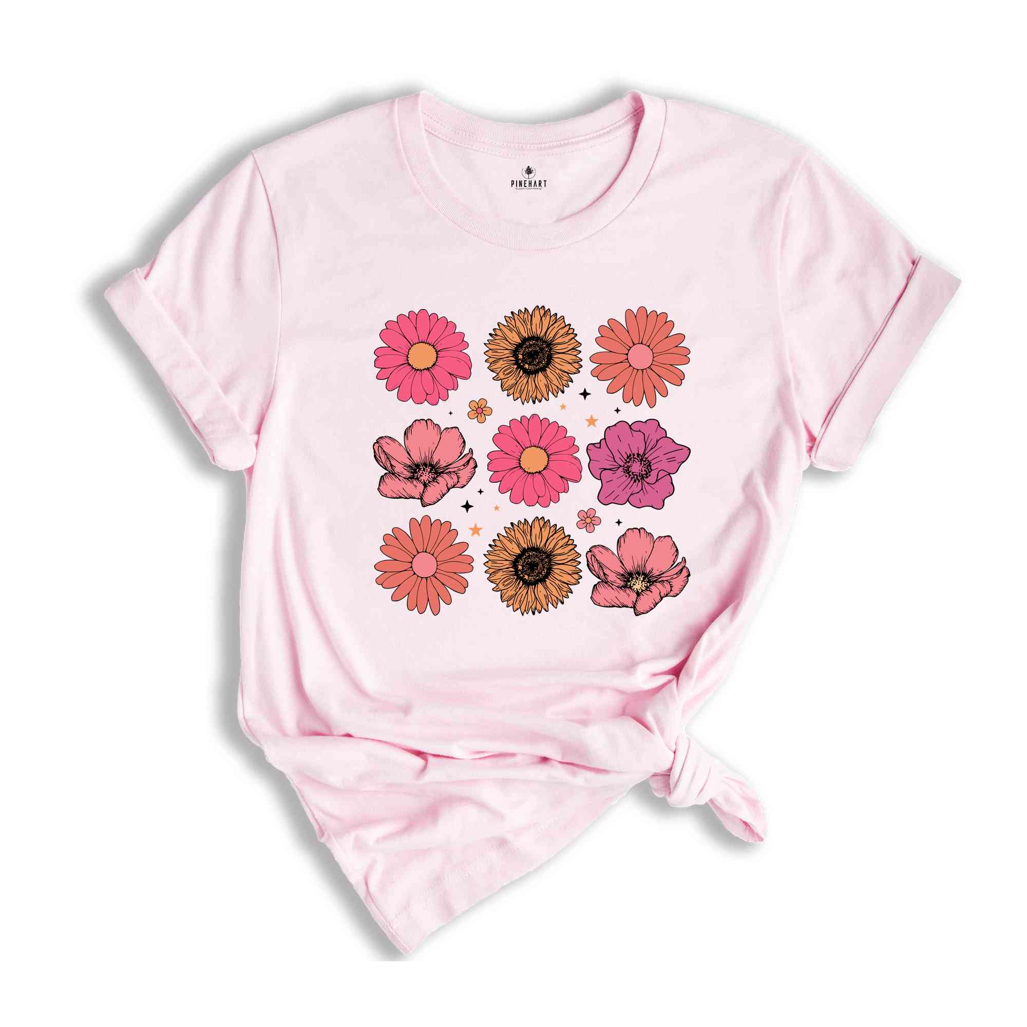 Wildflower Tshirt, Wild Flowers Shirt, Floral Tshirt, Flower Shirt ...