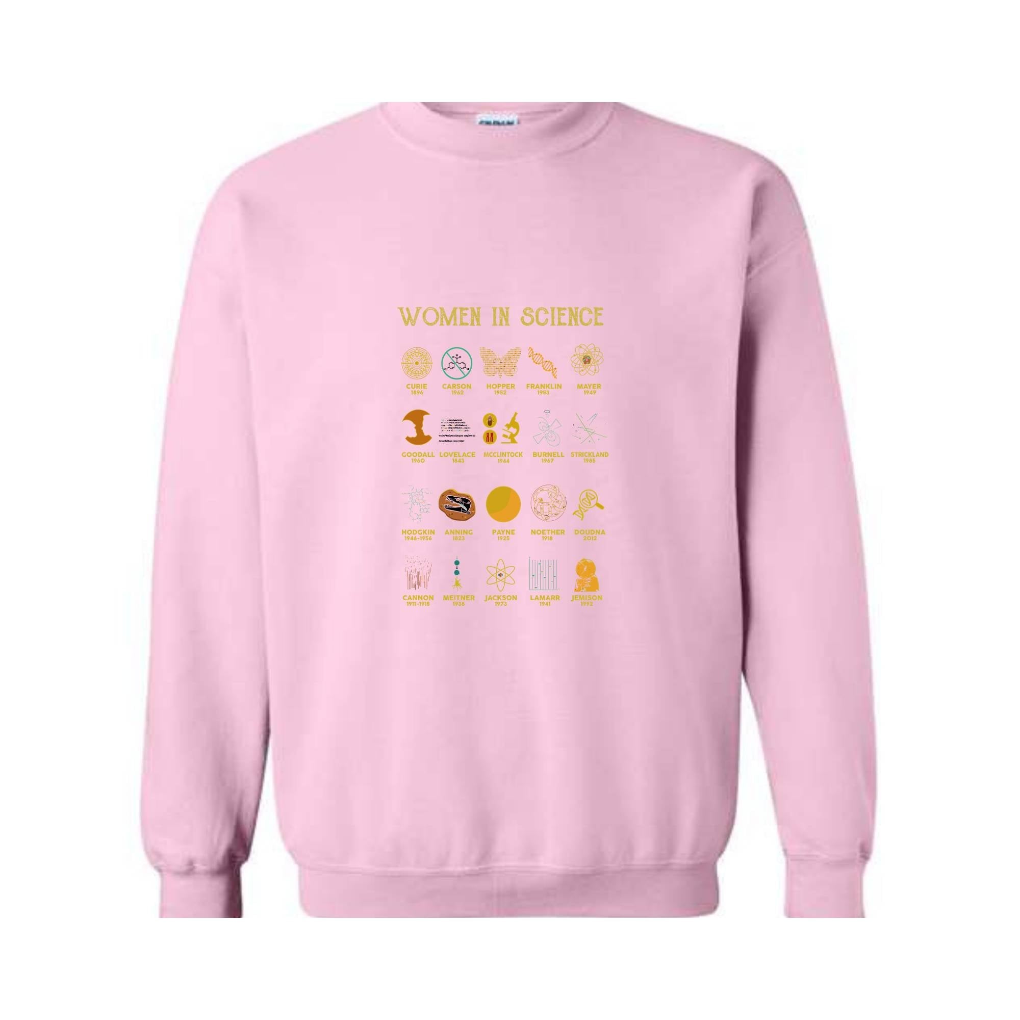 Women in Science Sweatshirt, Gift For Science, Cute Teacher Hoodie ...